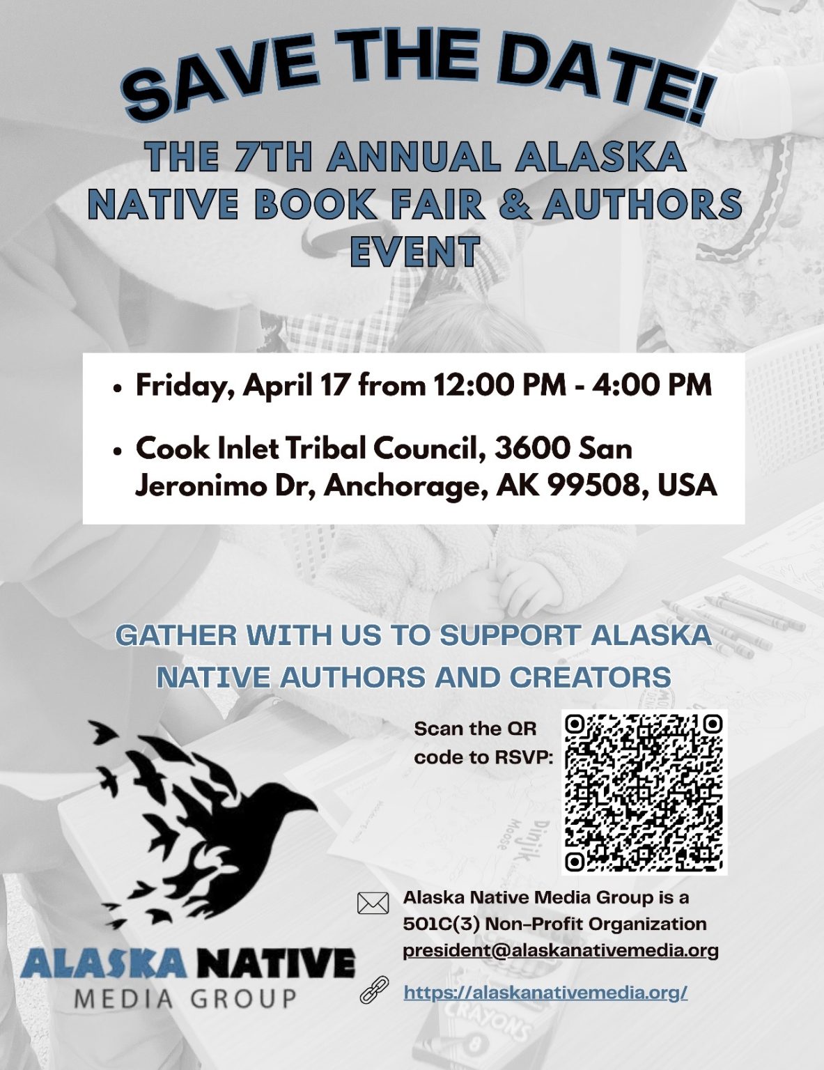 2026 Alaska Native Book Fair – Alaska Native Media Group